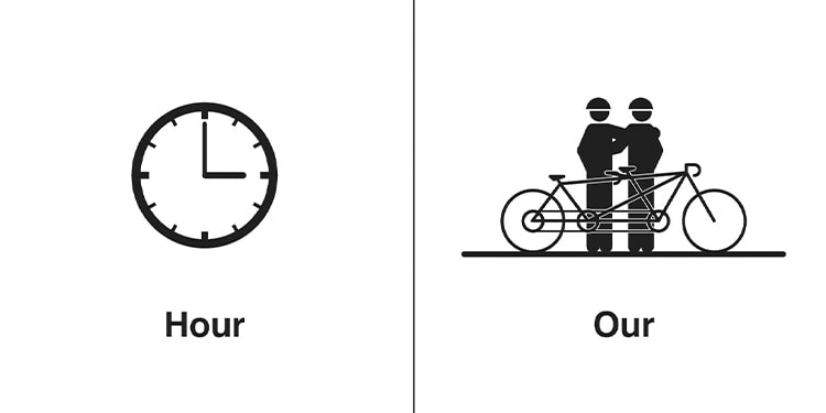 İngilizce Okunuşu Aynı Anlamı Farklı Kelimeler: Hour - Our | Open English